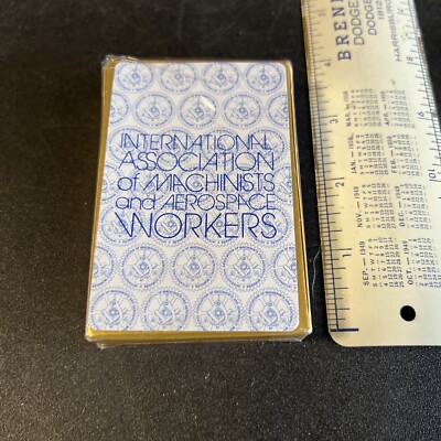 Vntg 1970-80 York Manufacturing Co. Sealed Card Deck Aerospace Workers ...