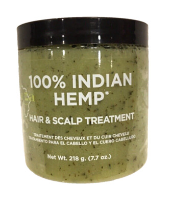 Kuza 100% Indian Hemp Hair and Scalp Treatment with Chebe, 7.7Oz Jar ...
