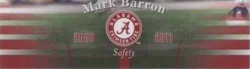 2012 Upper Deck University of Alabama - Mark Barron #83 (RC) for sale ...