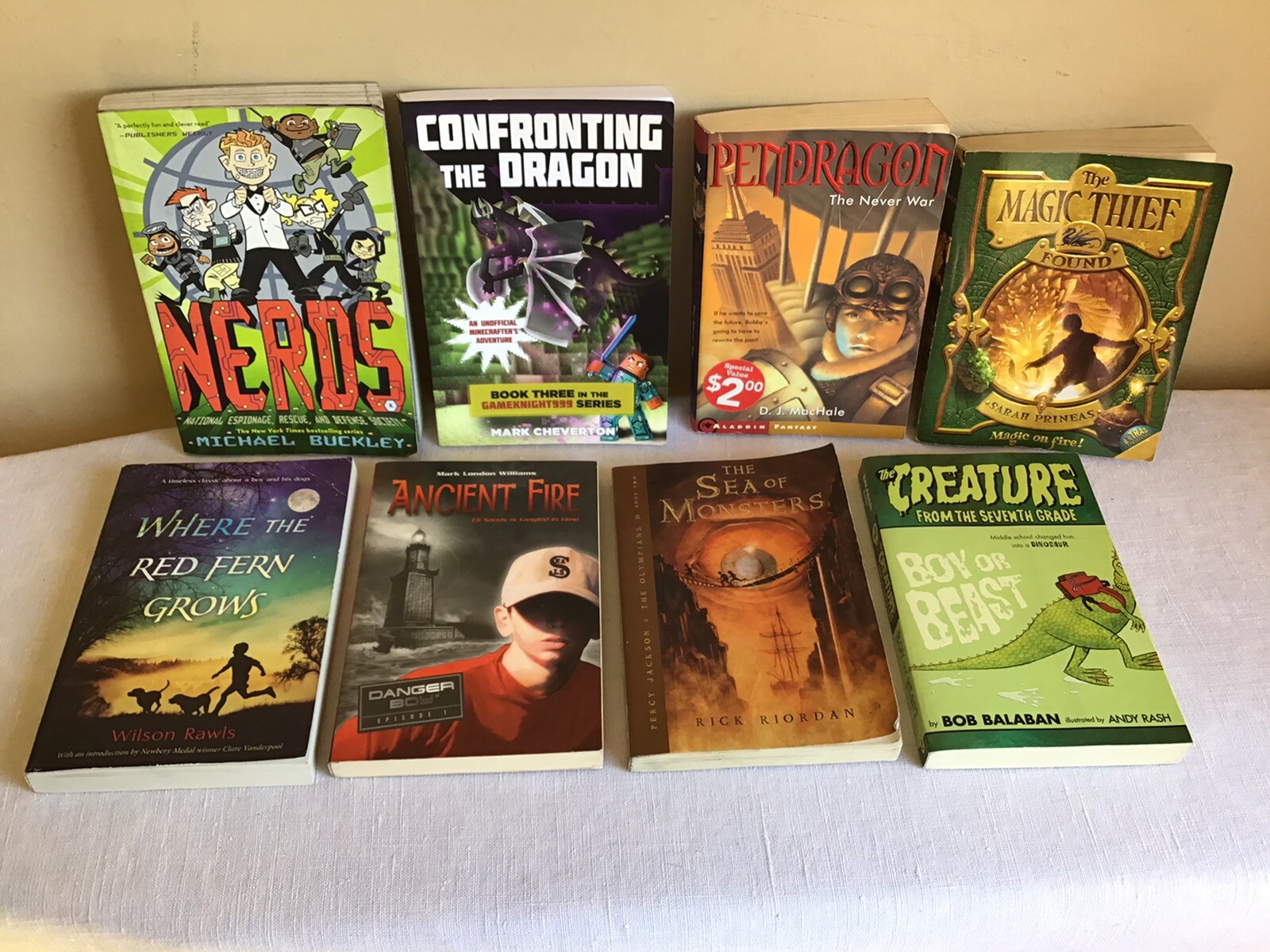 Mixed Lot Of 8 PB 1990s Young Adult Reader Chapter Books Class Teacher ...