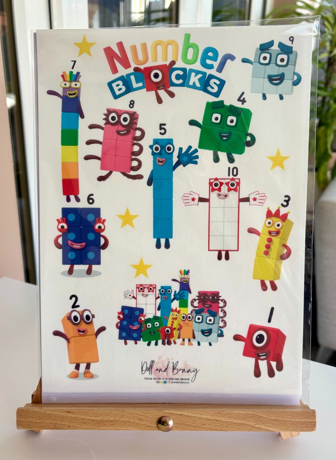 Numberblocks Number blocks Cake Decorations. Premium Edible Icing Sheet ...