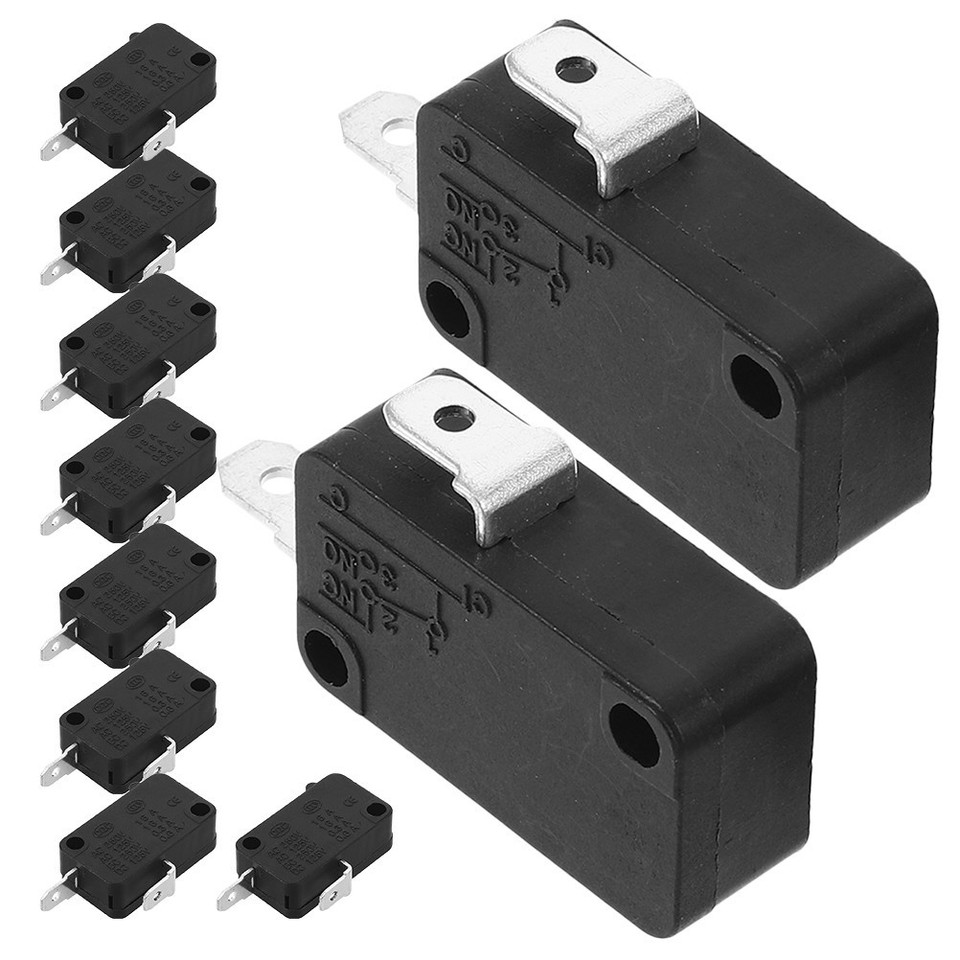 10pcs High Power Micro Limit Switch For Microwave Oven Door Replacement ...