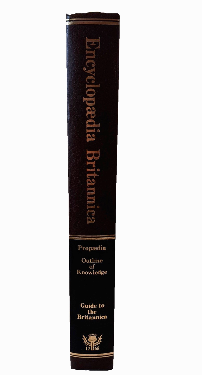 Encyclopedia Britannica Propaedia Outline of Knowledge Guide to ...