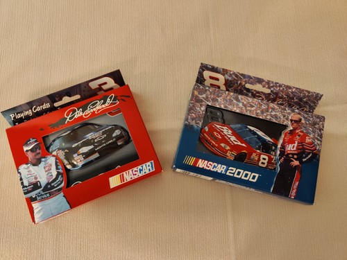 Nascar #8 Dale Earnhardt Jr & Dale Sr. Playing Cards In Collectible Tin ...