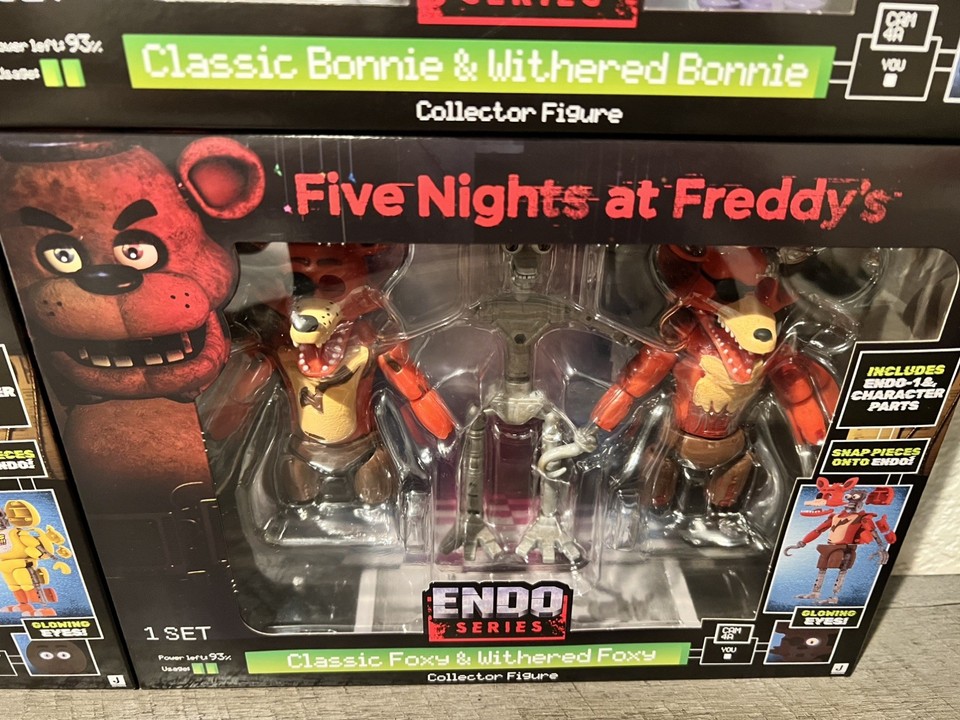 Five Nights at Freddy's FULL SET Endo Series FNAF - Freddy, Bonnie ...