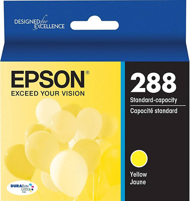 New Genuine Epson 288 Yellow Ink Cartridge Epson Expression Home XP-330 ...