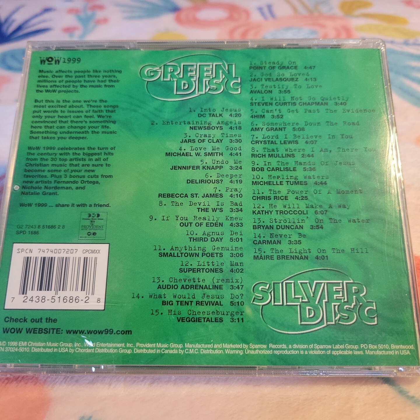 WOW 1999: The Year's 30 Top Christian Artists and Songs by Various ...