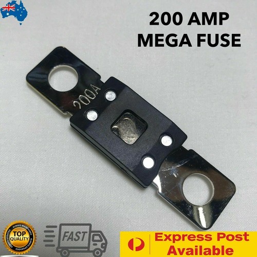 200 AMP Mega Fuse Heavy Duty Dual Battery Mining System High Current ...