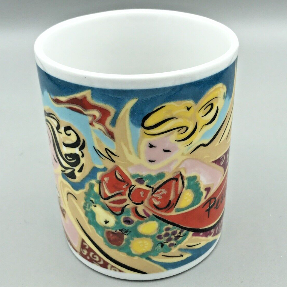 Starbucks Home for the Holidays Coffee Mug Art by Mary Graves Christmas ...