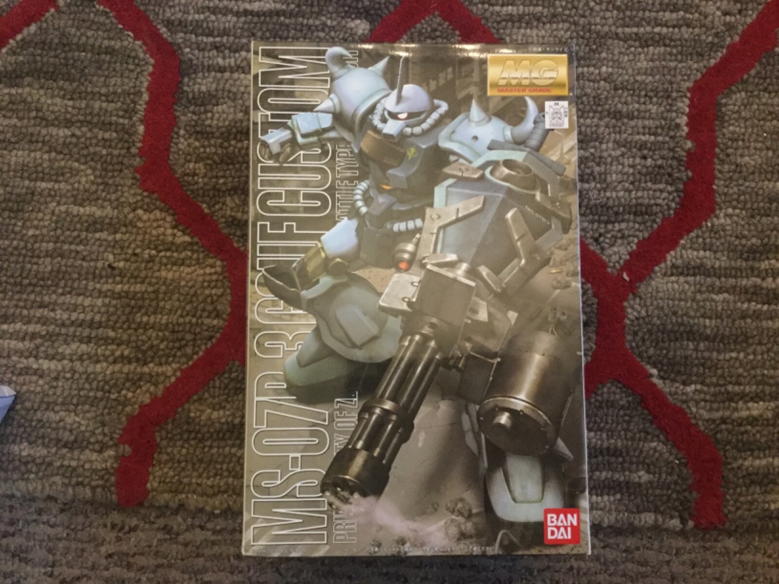 MG 1/100 MS 07B 3 Gouf custom zeon BANDAI GUNDAM WARRIOR Mobile suit ...
