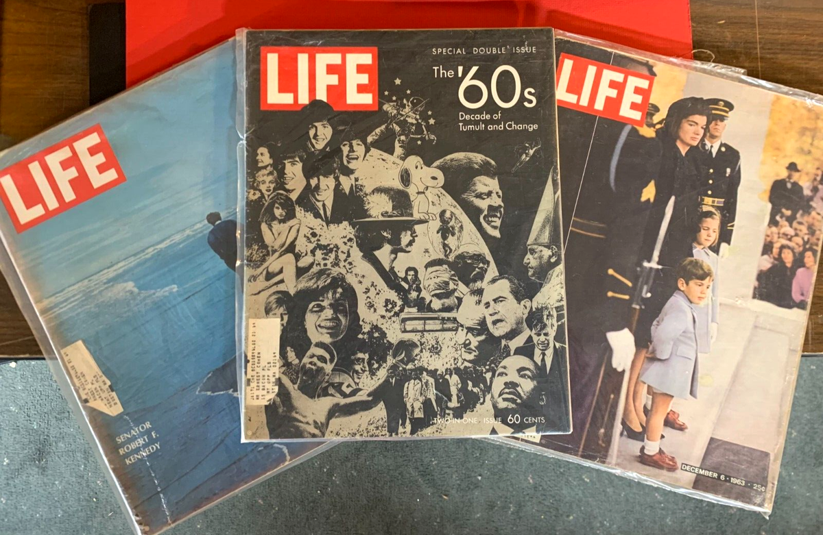 Life Magazine Covers 1960s