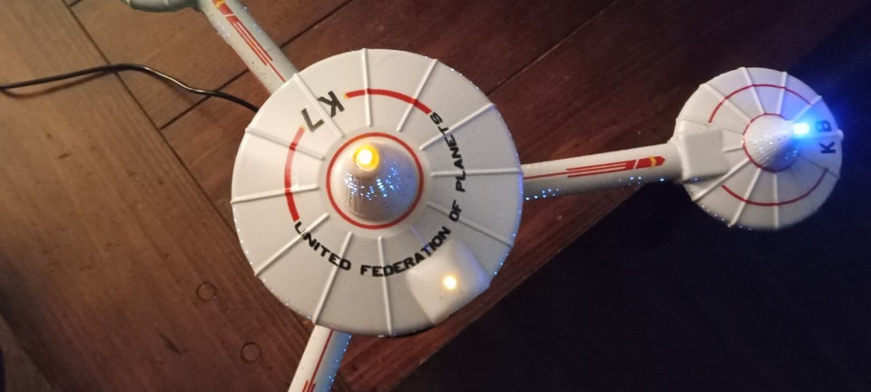 Star Trek Custom Decals for Starbase K-7 Space Station (AMT) | eBay