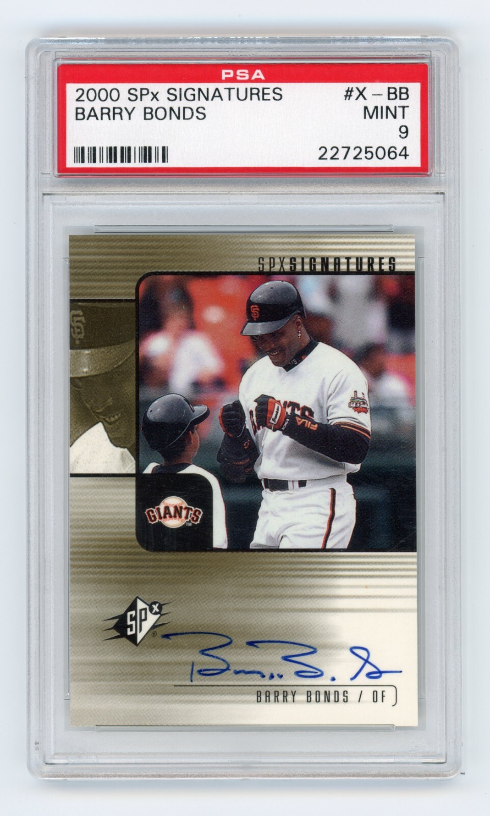 Barry Bonds Autographed Memorabilia | Signed Photo, Jersey ...