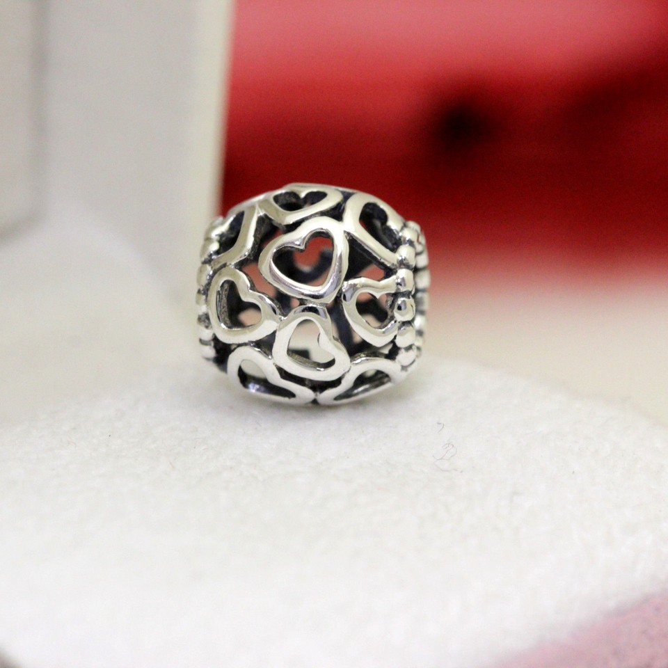 Authentic Pandora Open Your Heart 790964 Love Wife Valentines Day Gift ...