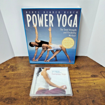 Yoga Lot, Power Yoga Book & Everyday Yoga CD w/ 60 Min of Music | eBay