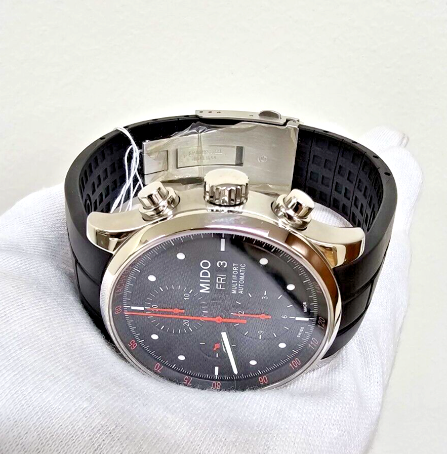 Mido Multifort Chronograph 44mm Mens Watch M005.614.17.051.09 | eBay