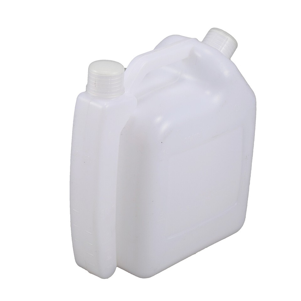 1L Portable Fuel Petrol Oil Mixing Bottle 25:1/50:1 2-Stroke Chainsaw ...