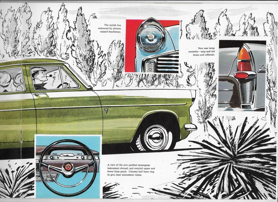 1960 Ford Zephyr (Mk. II "Lowline") car brochure | eBay