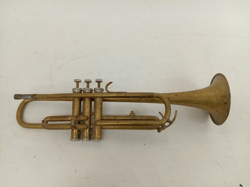 Vintage Commodore Brass Trumpet 3 Valve Untested 19" Long Rare | eBay UK