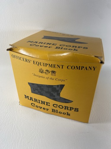 Officers Equipment Company Marine Corps Cover Block “Insignia Of The ...