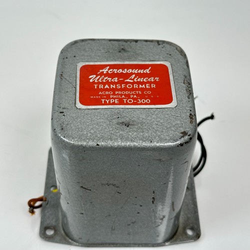 Vintage Acrosound TO-300 Ultra Linear Transformer | eBay