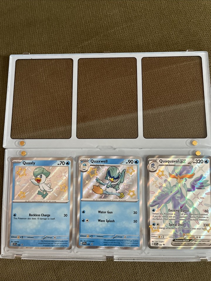 Pokémon TCG Holo Quaxly Evolution Set Near Mint Condition | eBay