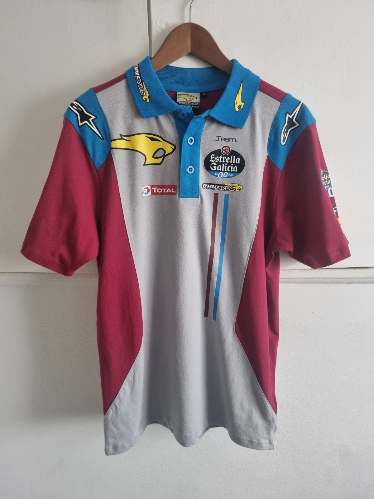 Official Marc VDS Racing Team Polo Shirt Mens Size S… - Gem