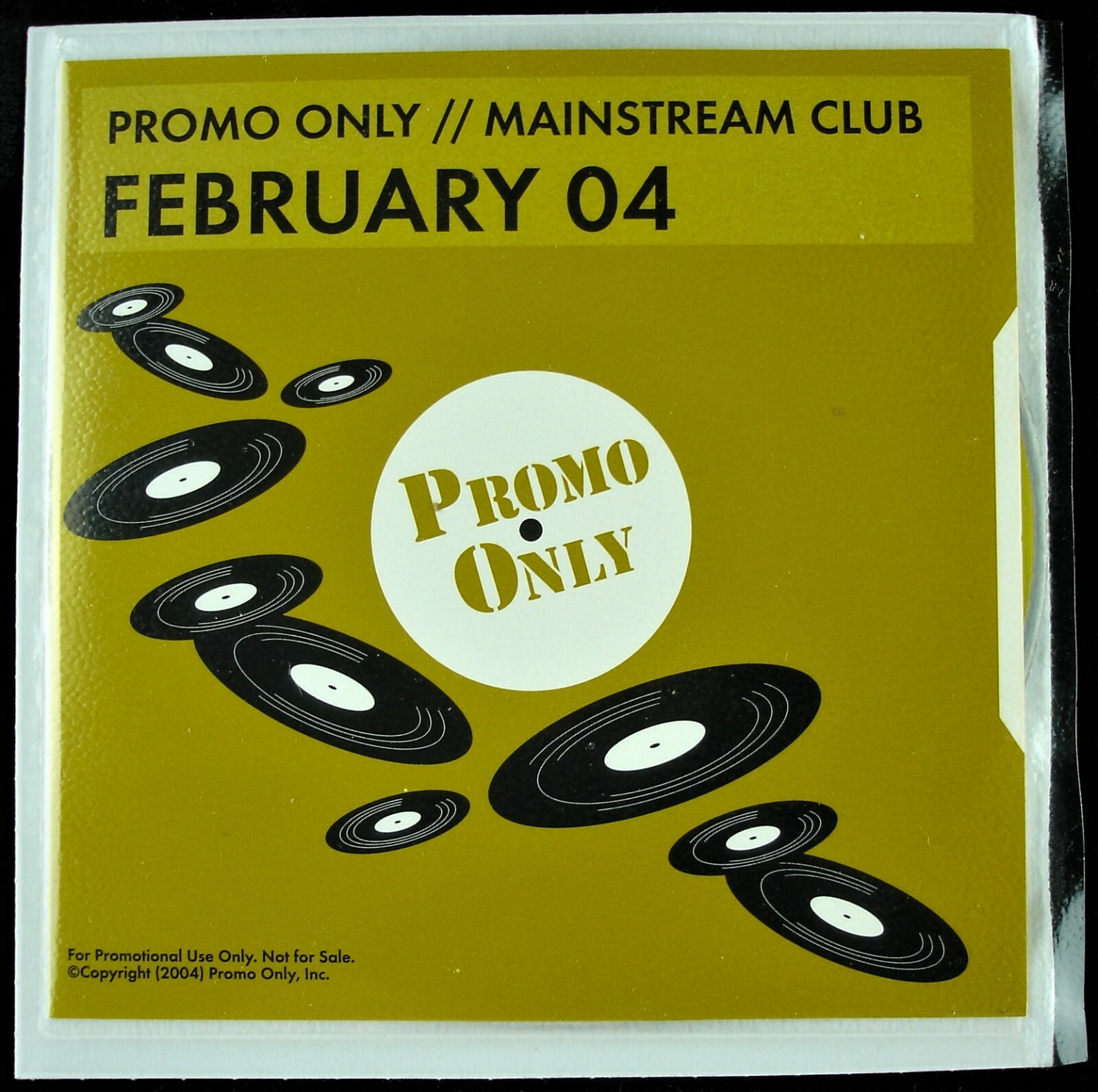 PROMO ONLY "MAINSTREAM CLUB FEBRUARY 2004" DJ PROMO 2X CD COMPILATION ...