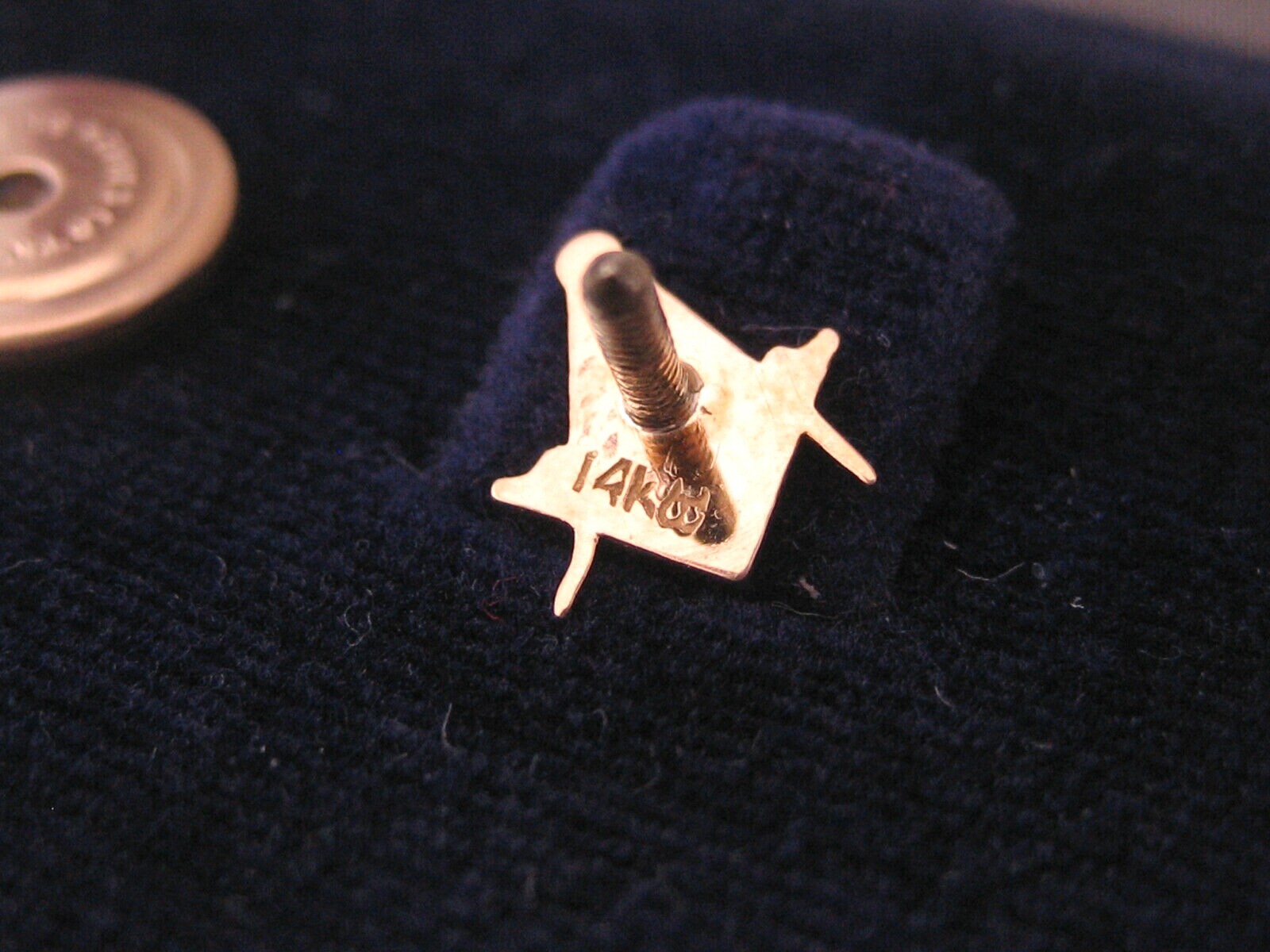 Antique Fraternal Masonic 14K Gold Enamel Masons Squa… - Gem