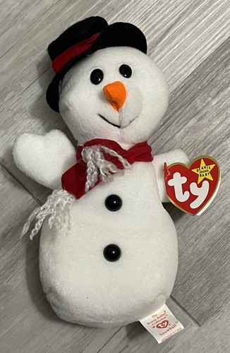Ty Beanie Baby Snowball 1996 PVC 4201 4th Gen VERY RARE Crooked Tush ...