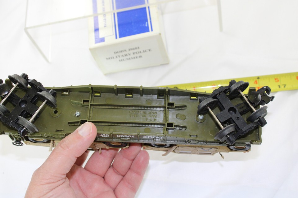 Geller Trains DODX - 39603 - Military Police - Hummer - Lot 2 | eBay