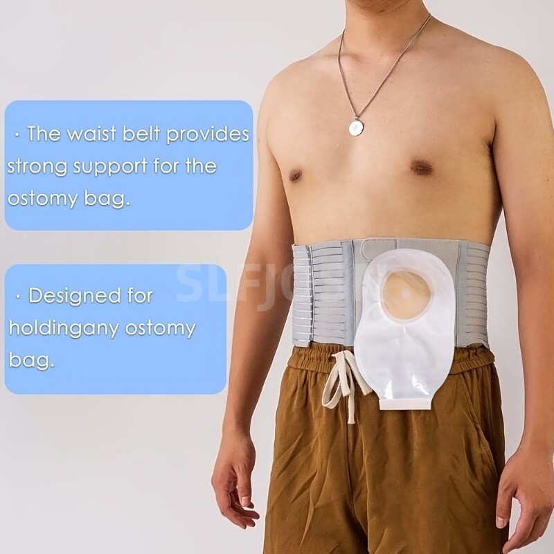 Adjustable Abdominal Ostomy Belt Stoma Support Portable Ileostomy ...