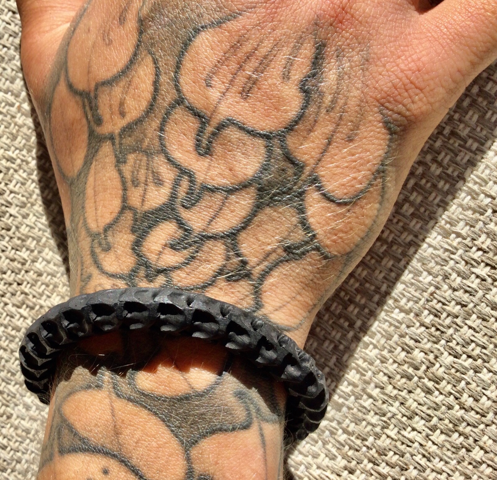 GENUINE snack python spine WOMEN'S MAN SUPERIOR QUALITY bangle WRIST ...