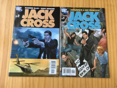 JACK CROSS # 2 & 4 DC COMICS 2005 WARREN ELLIS GARY ERSKINE | eBay