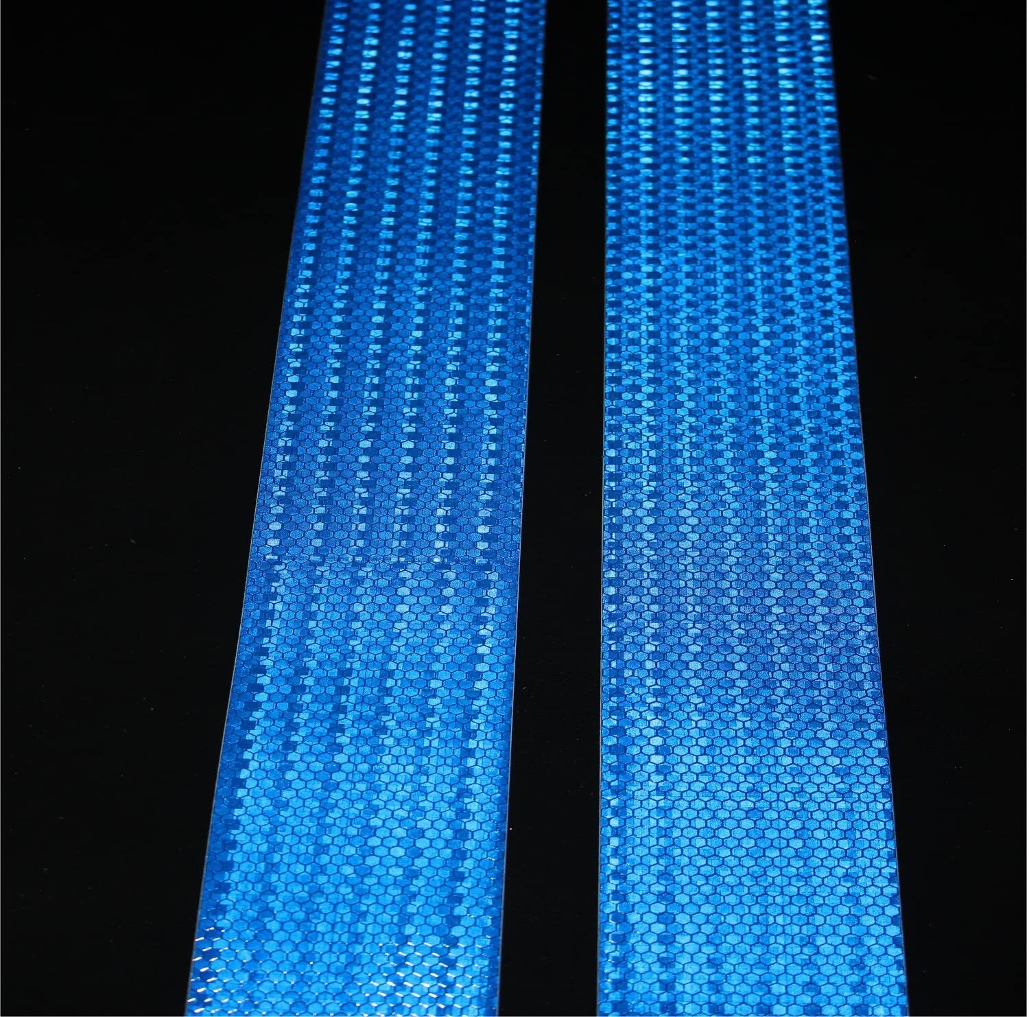 High Intensity Reflective Tape Blue Hi Viz Self Adhesive Hazard Strip 5 ...
