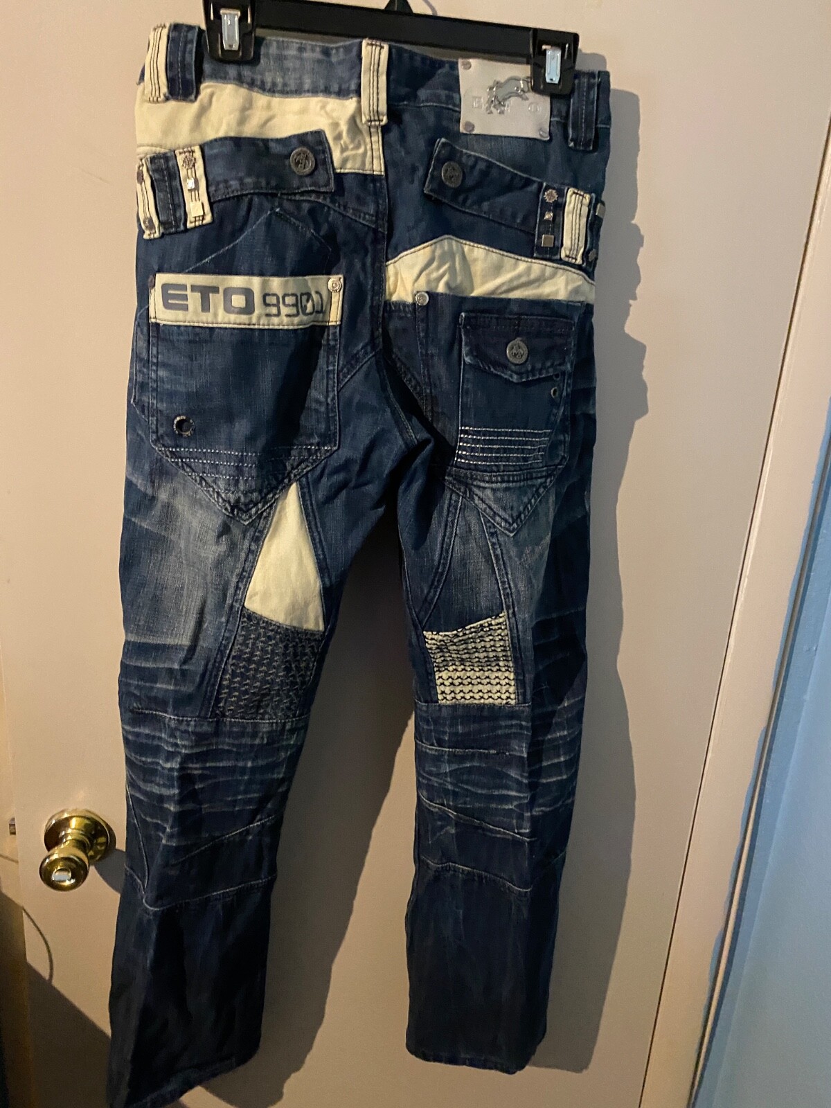 ETO Black Label 9901 Denim Jeans Mens Size 30S - Gem