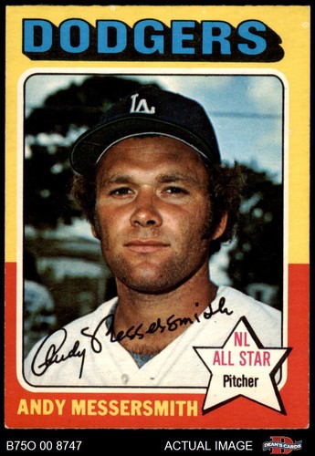 1975 O-Pee-Chee #440 Andy Messersmith Dodgers 6 - EX/MT | eBay