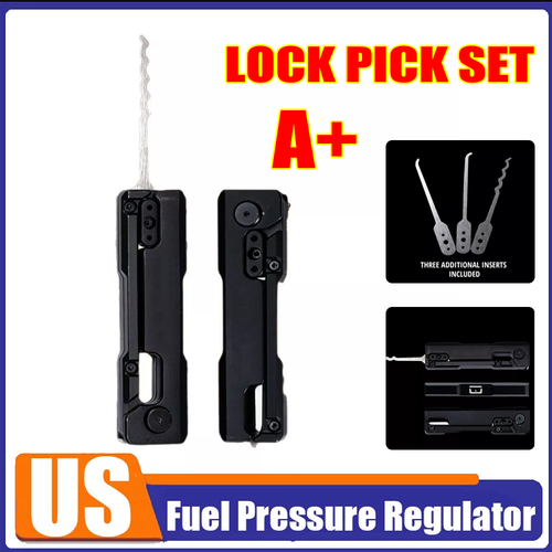 Compact and Portable Lock Pick Set, Clock Pick Set, Lock Picking and ...