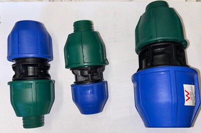 Various Metric Poly Pipe to Rural Poly Pipe Conversion Joiners ...