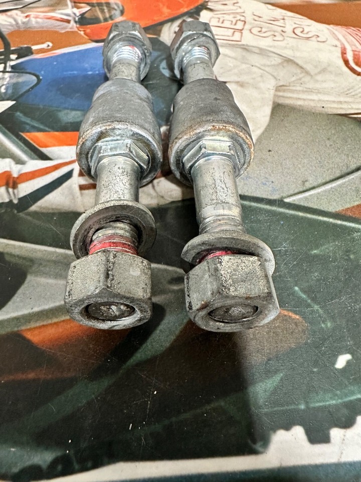 08-17 HARLEY-DAVIDSON DYNA REAR BACK SUSPENSION SHOCK BOLTS BOLT SET ...