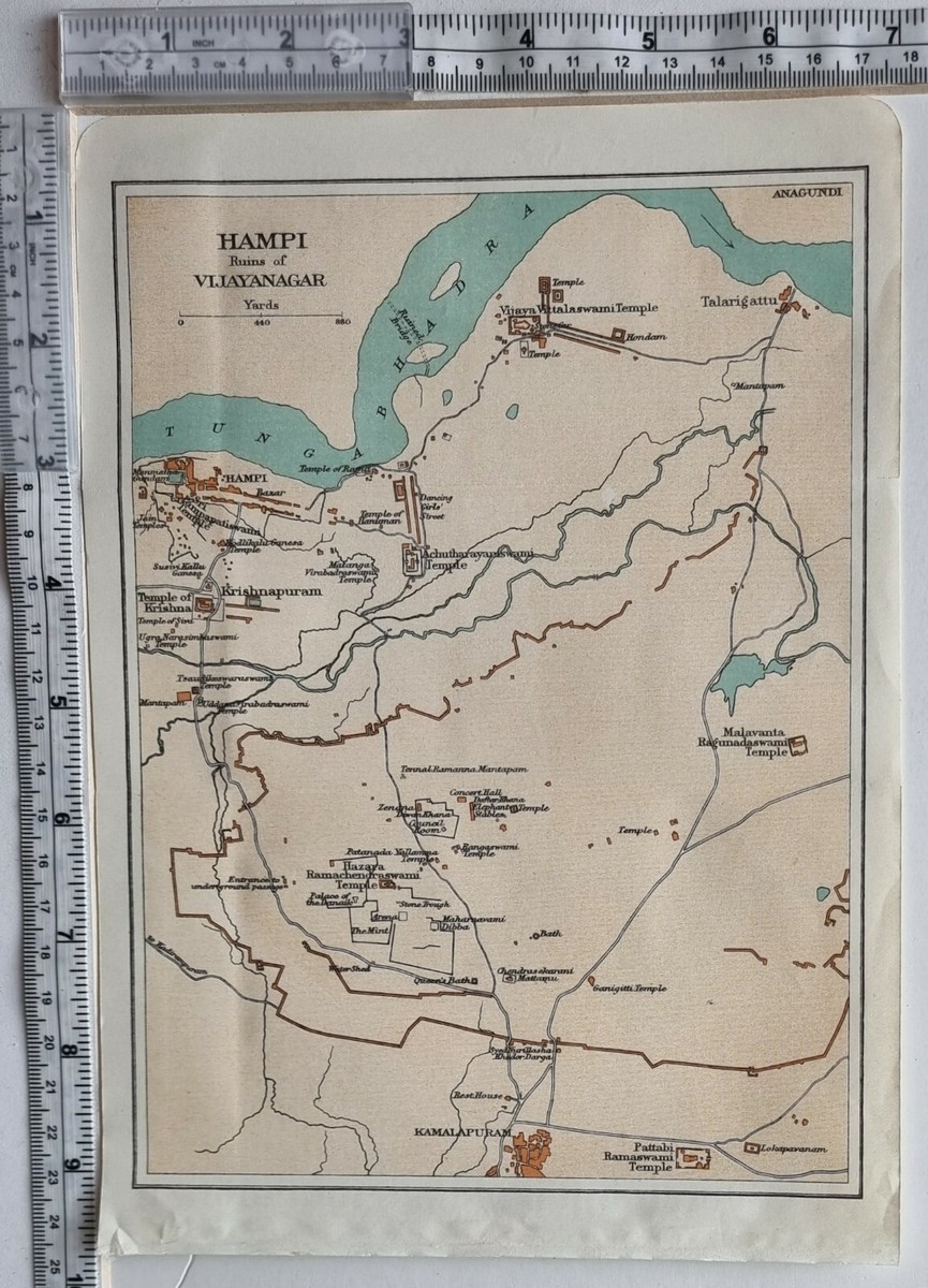 Hampi Map Tourist Rome