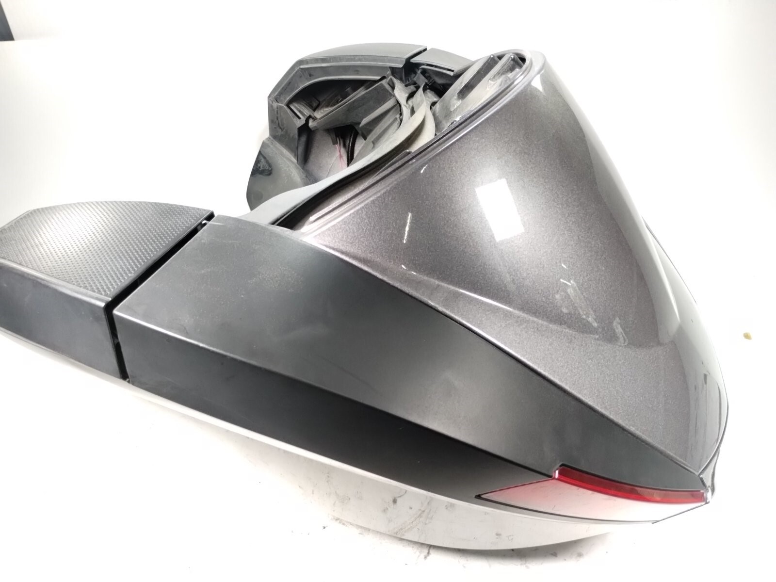 2008 Victory Vision Rear Trunk Tour Pak Luggage with KEY Gray | eBay