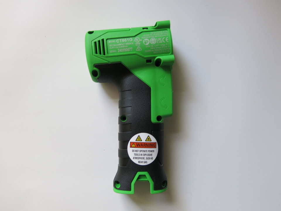 Snap-On CT861 3/8” 14.4v Bright Green Brushless Cordless Impact Housing ...