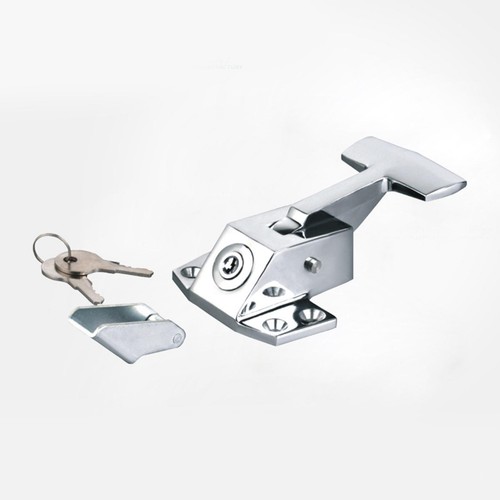 Industrial Fridge Door Push Handle Lock with Keys for Kitchen Equipment ...