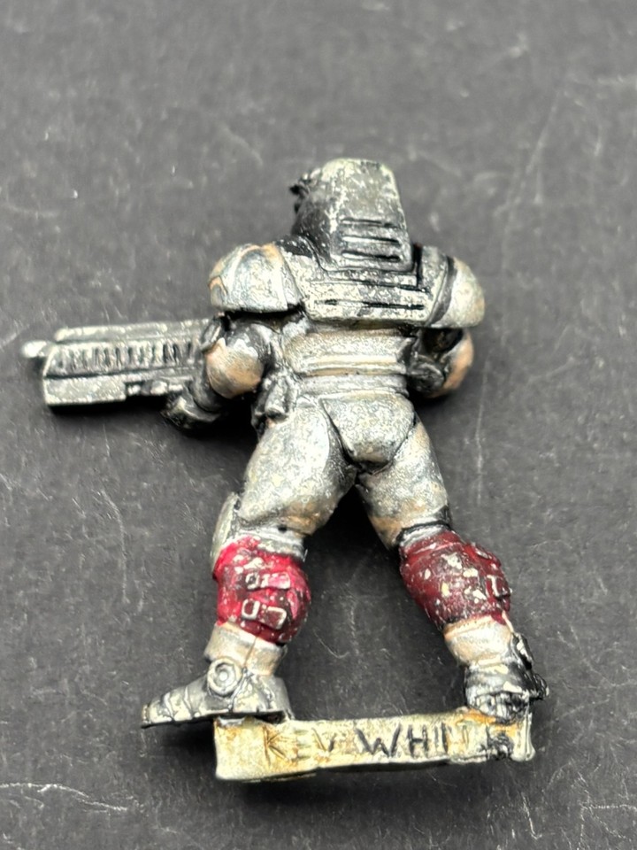 Cadian Kasrkin Warhammer 40k PAINTED METAL Figurine #040 OOP | eBay