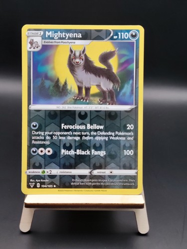 Mightyena - 104/185 - #104 - Reverse Holo - Sword & Shield: Vivid ...