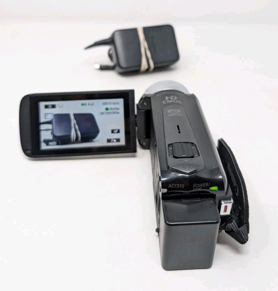 Canon VIXIA HF R40 Camcorder Full HD 1080p 53x Zoom Wi-Fi Video Camera ...