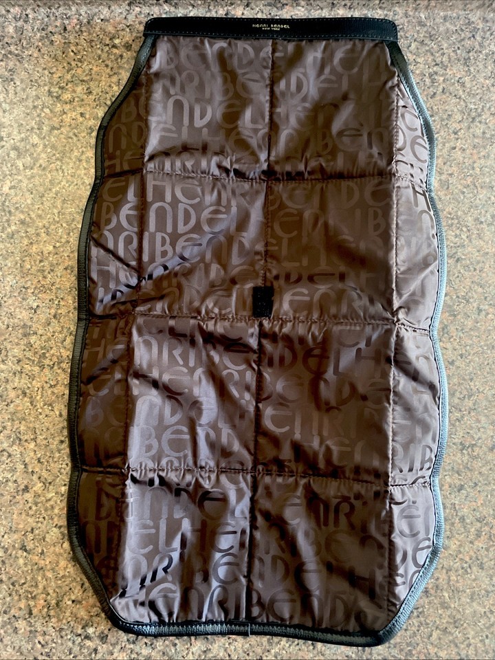 Henri Bendel Brown Diaper Changing Pad Excellent Condition!!! | eBay