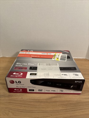 LG BP125 Compact Blu-ray Disc Player NEW Sealed Box | eBay