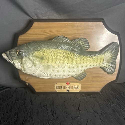 Gemmy Big Mouth Billy Bass Animated Singing Fish 1999 Not Working | eBay